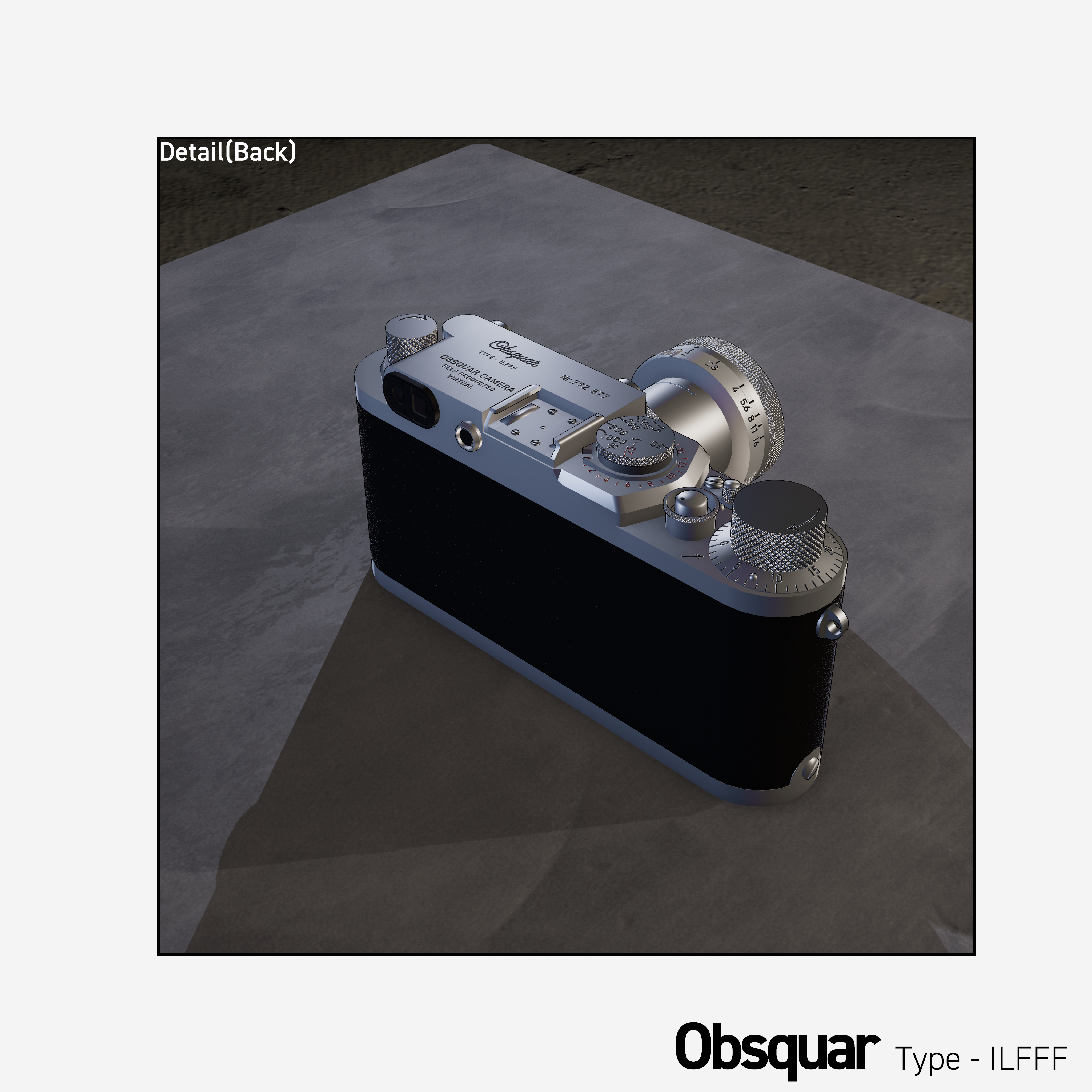【3Dモデル】Obsquar Type-ILFFF【VirtualLens2対応】 - Obsquar - BOOTH