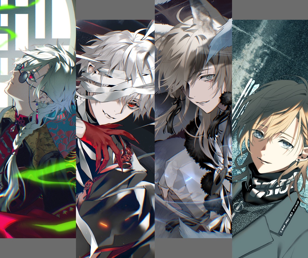 ChroNoiR非公式イラスト本【OUT THERE】 - hesoten - BOOTH