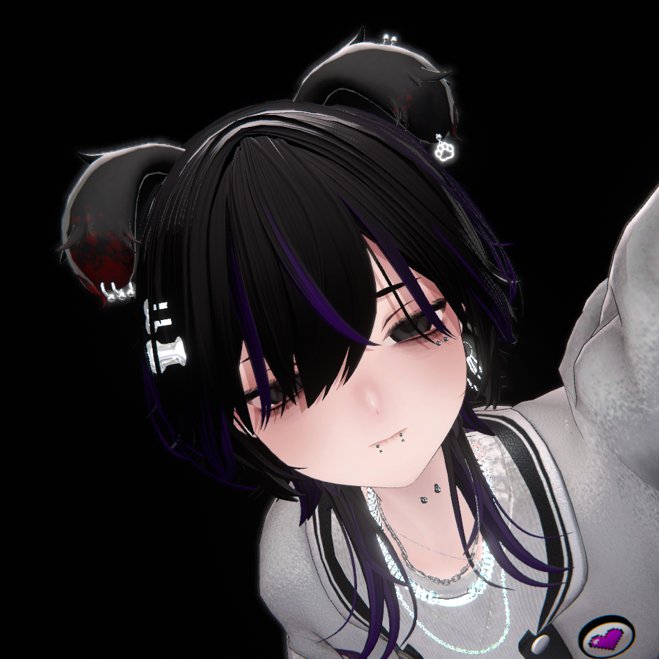 【Kuuta】ピアス 3種類【VRChat想定】 - yunshop - BOOTH