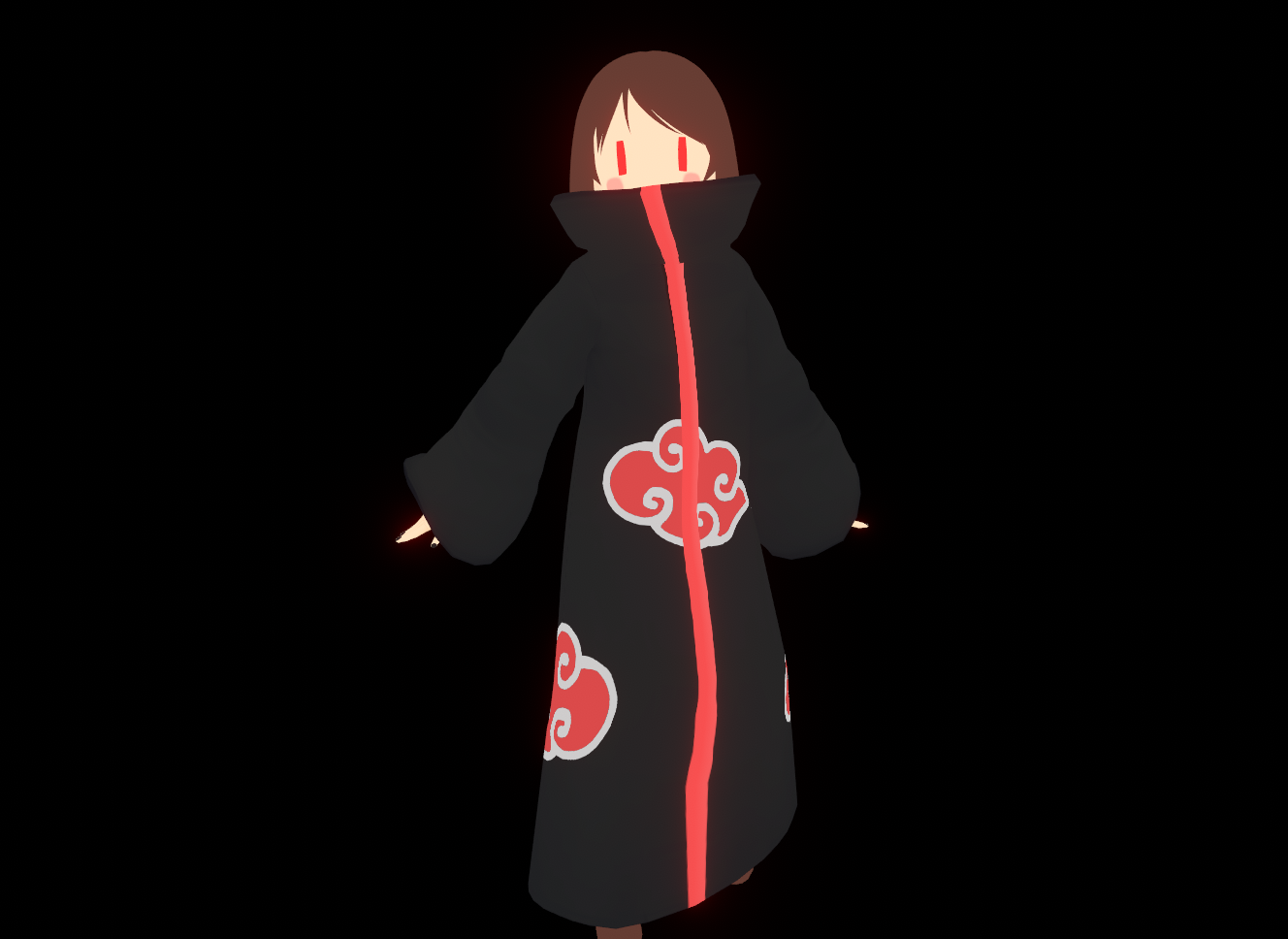 Akatsuki Outfit (FREE) - Skelerino - BOOTH