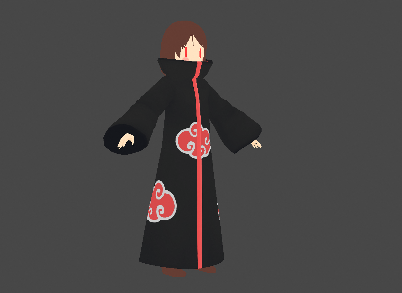 Akatsuki Outfit (FREE) - Skelerino - BOOTH