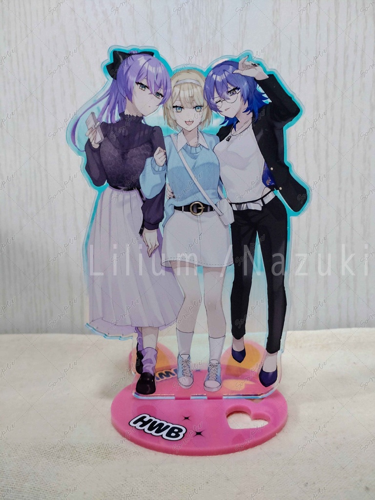 【非公式】HWB秋のおでかけアクスタ【TS・女体化】 - Lilium - BOOTH