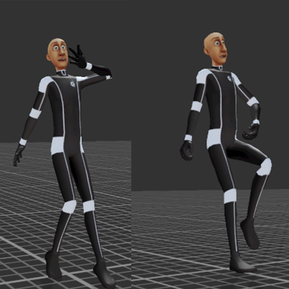 Free Pose animetions - SOShop - BOOTH