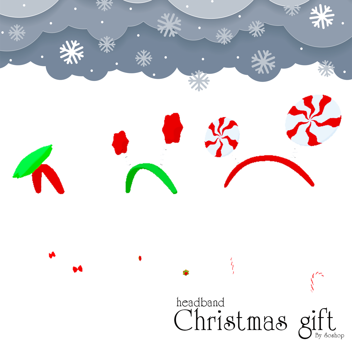 headband || Christmas gift - SOShop - BOOTH