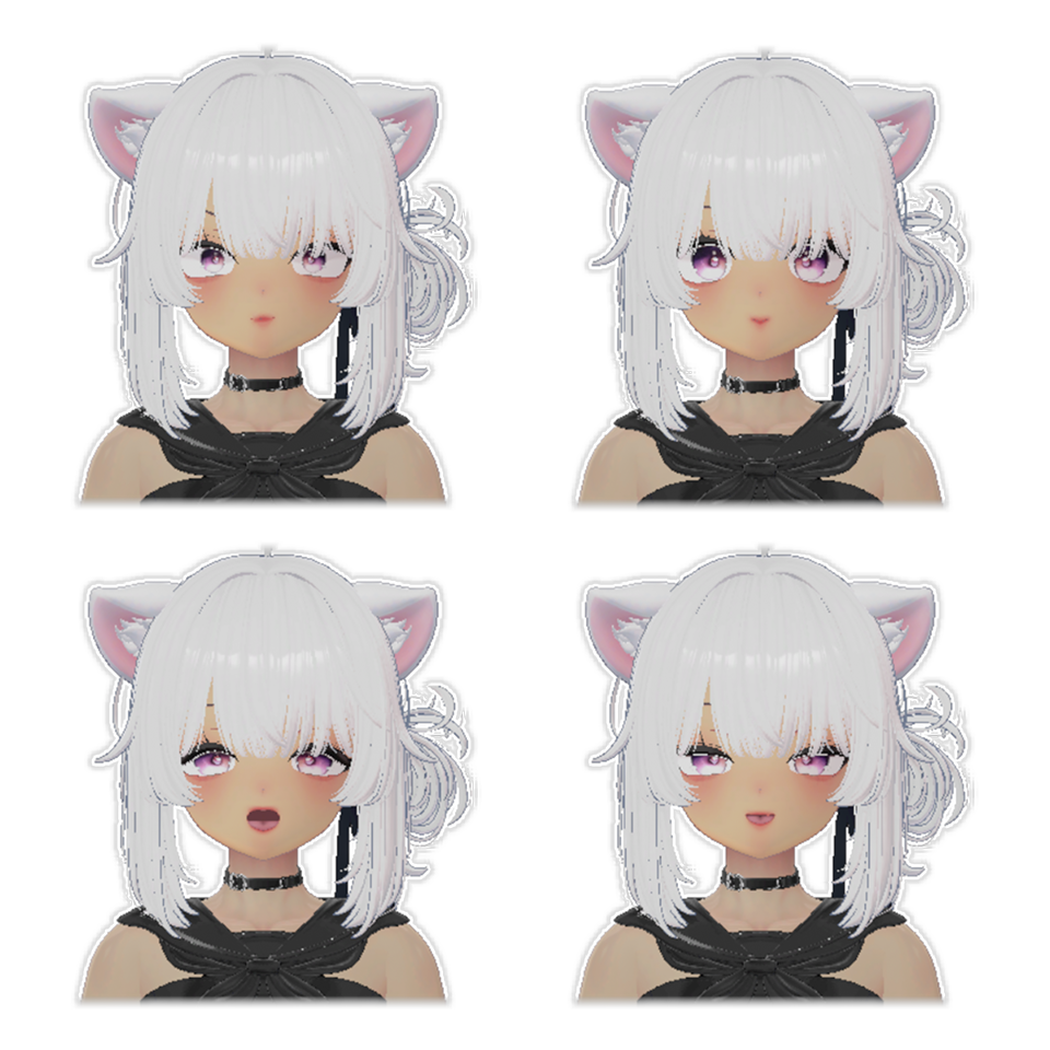 SIO [しお] 10 Face Expression Pack - SOShop - BOOTH