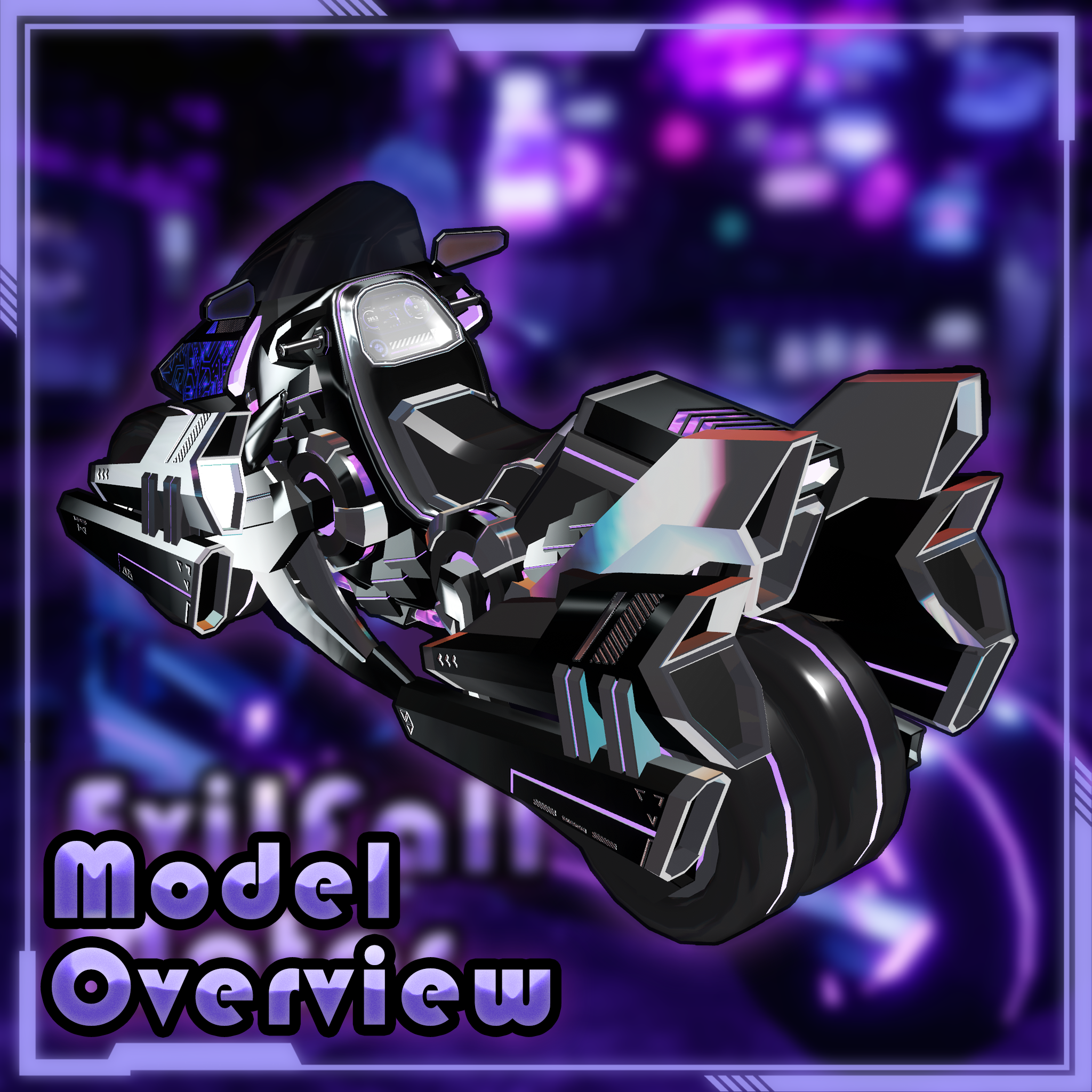 EvilFall Motor 恶堕战斗员专用摩托 v1.0 - yaokisub - BOOTH